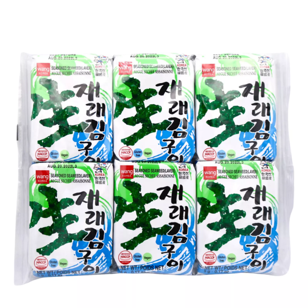 Wang Seasoned Seaweed 7g - Filipino Store - Asian Supermarket